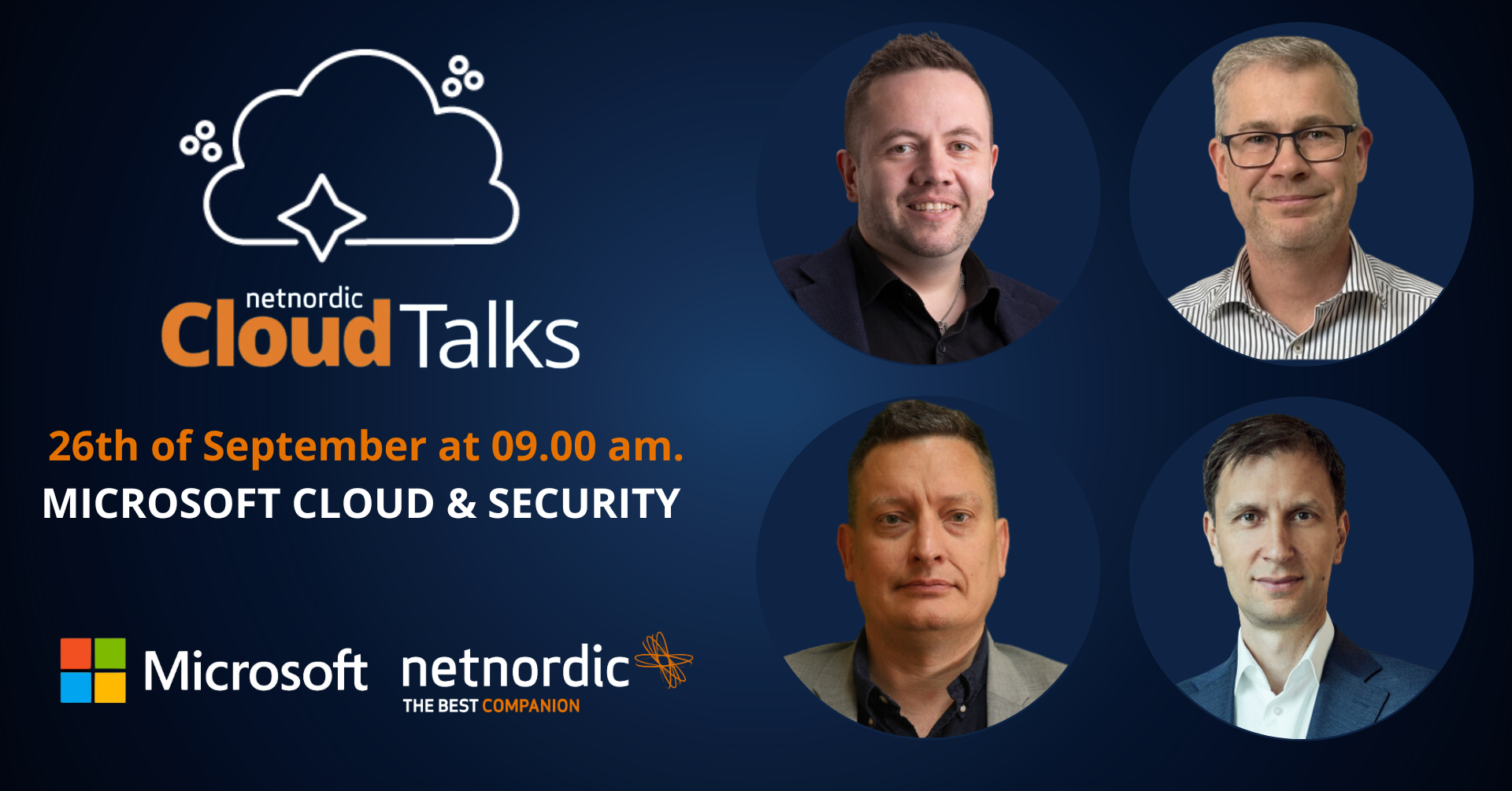 CloudTalks – Microsoft Cloud and Security - NetNordic Sweden